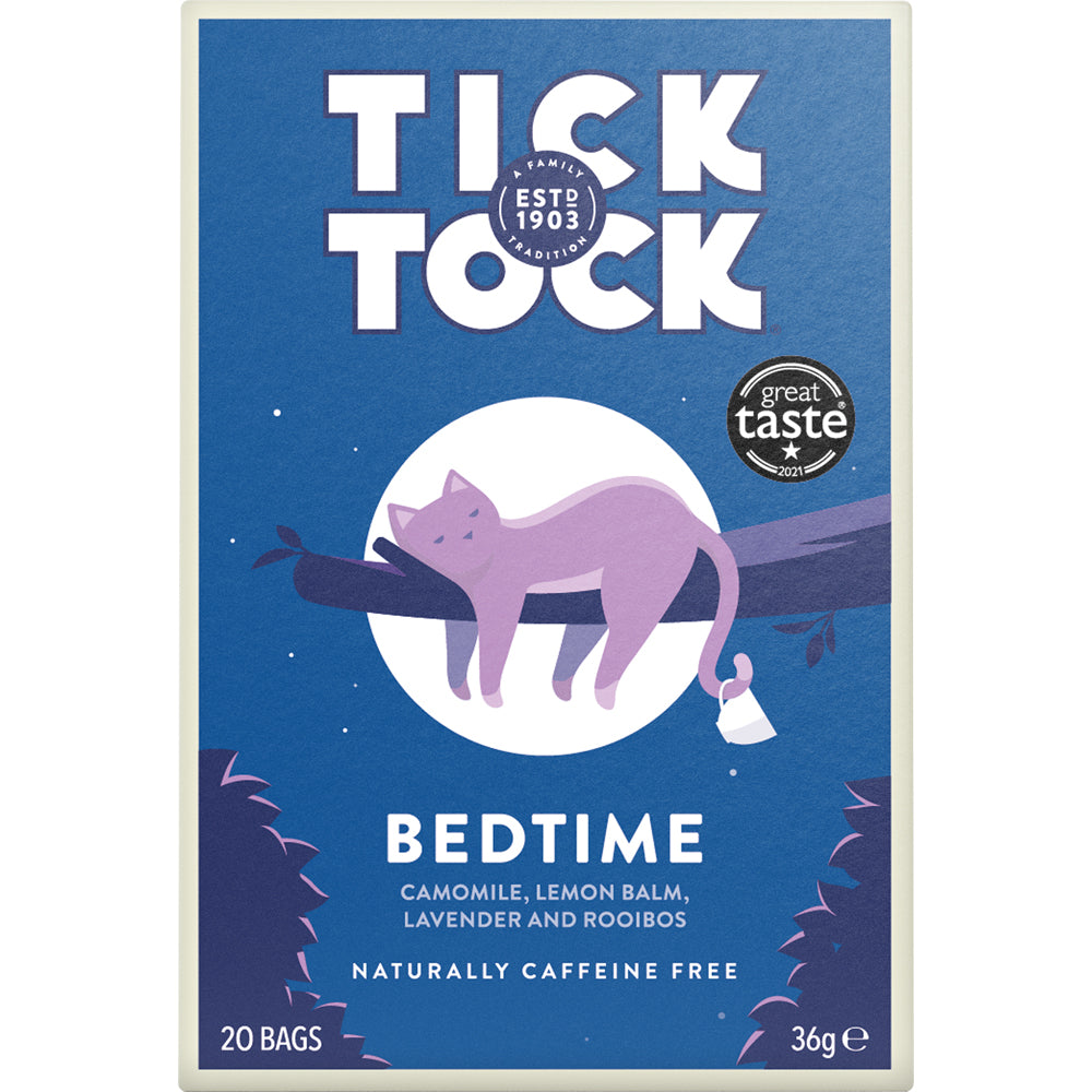 Tick Tock Wellbeing Bedtime Tea 20's – Tea Times Trade Shop
